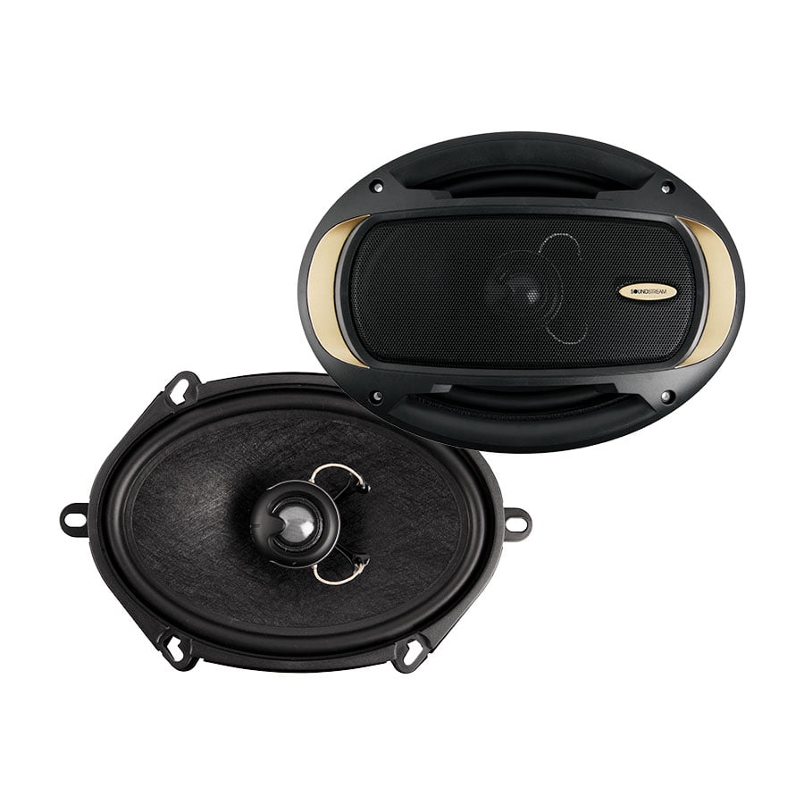 Soundstream SS572 Hi End 5x7" 2-way Speaker 110w Rms Silk Dome Tweeter ...