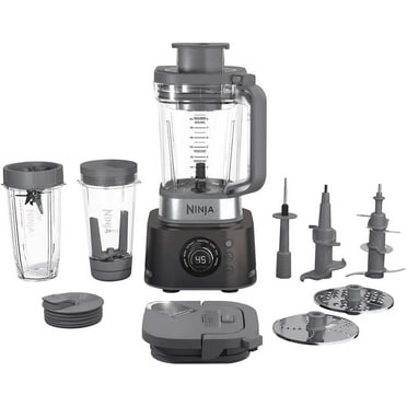 Ninja Deluxe Kitchen System, 88-oz Crushing Pitcher, 9-Cup Processor ...