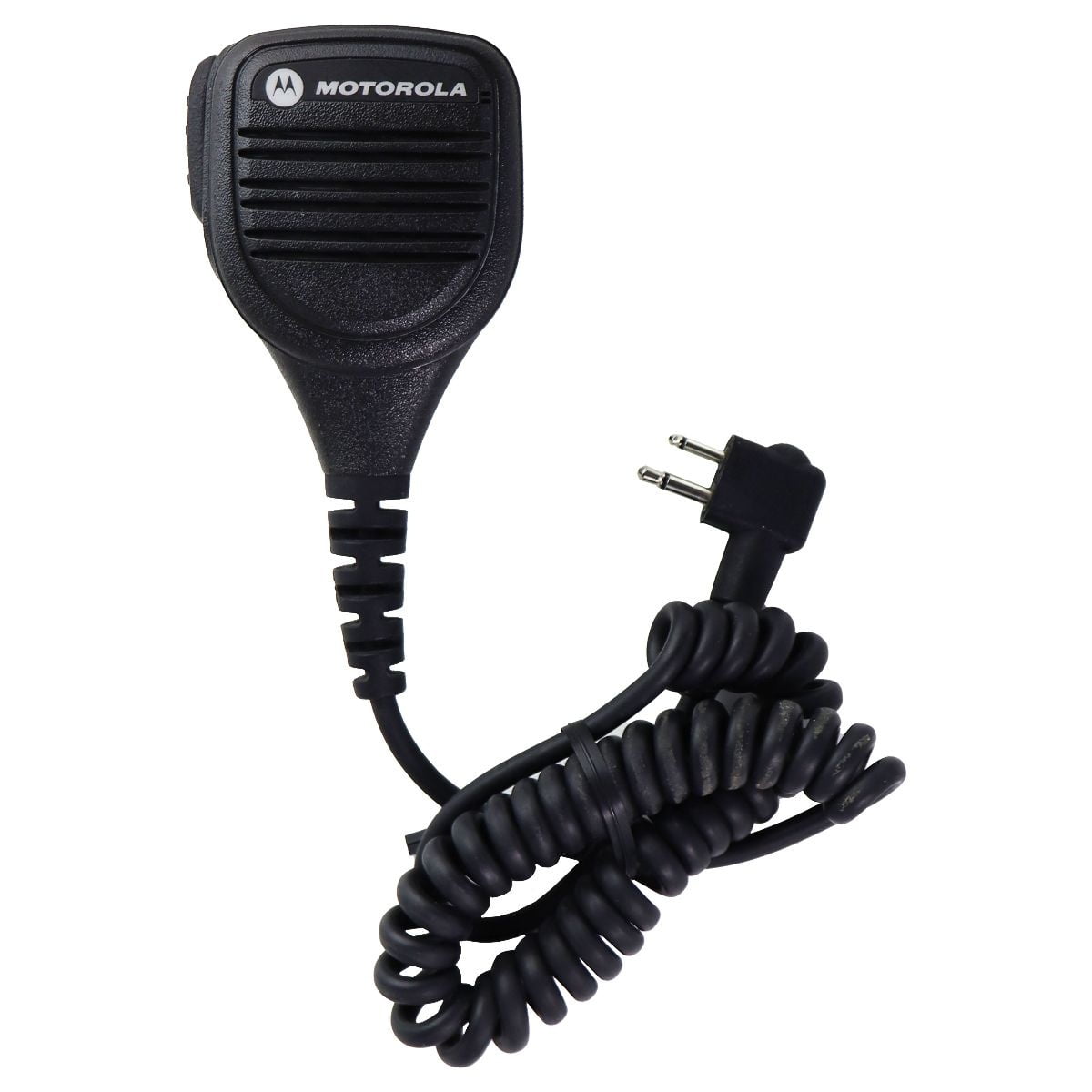 Motorola Shoulder Speaker Microphone Radio Walkie Attachment - Black ...