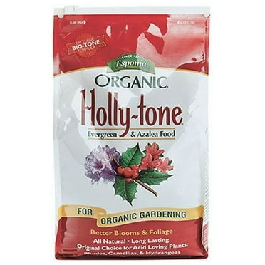 Espoma Organic Holly-Tone 4-3-4 Natural & Organic Evergreen & Azalea ...