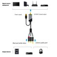 Youthyao Digital Coax to Analog and 3.5mm Stereo Cable for HDTV and ...