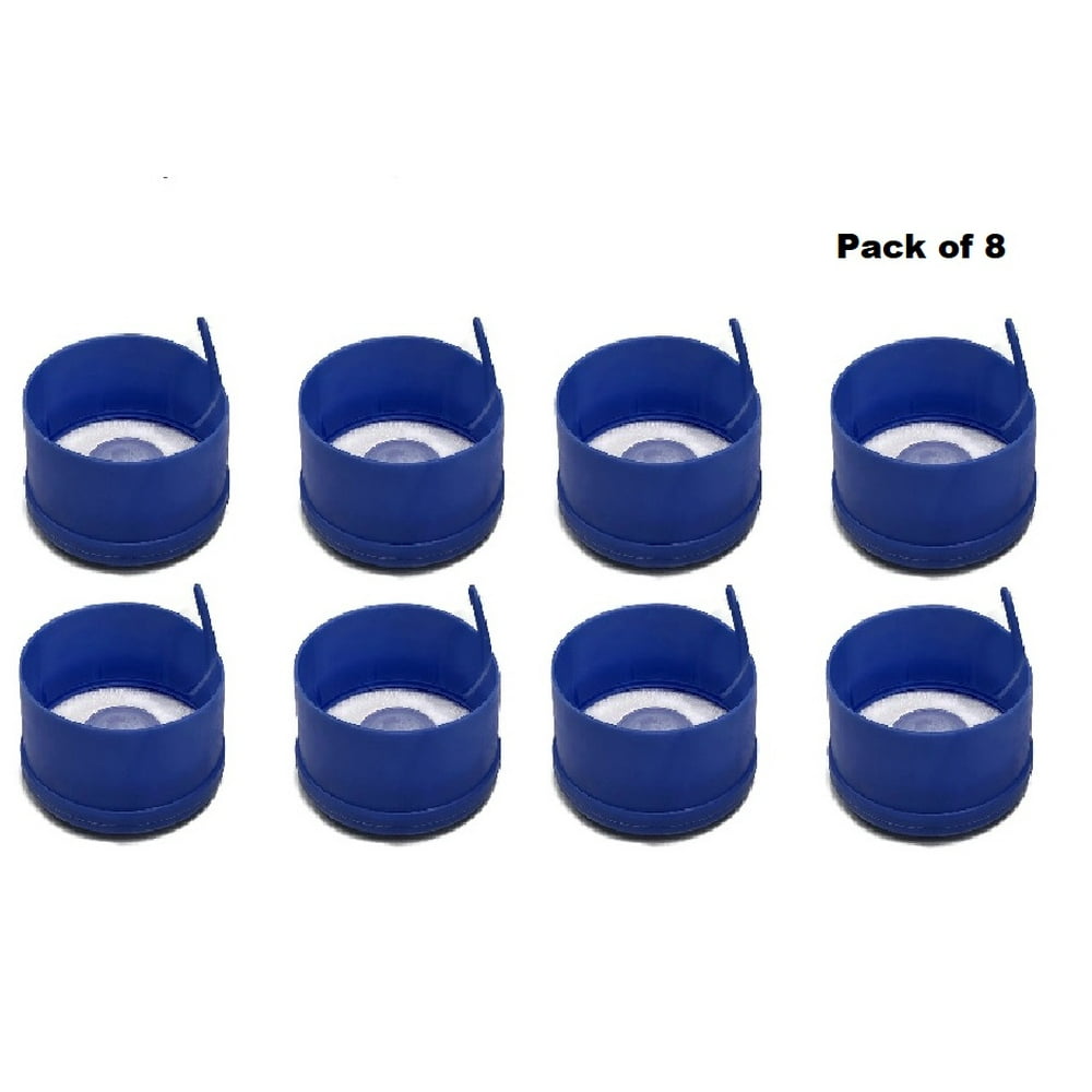 AquaNation BPA Free Reusable Water Bottle Cap for 3 or 5 gallons - 55mm ...