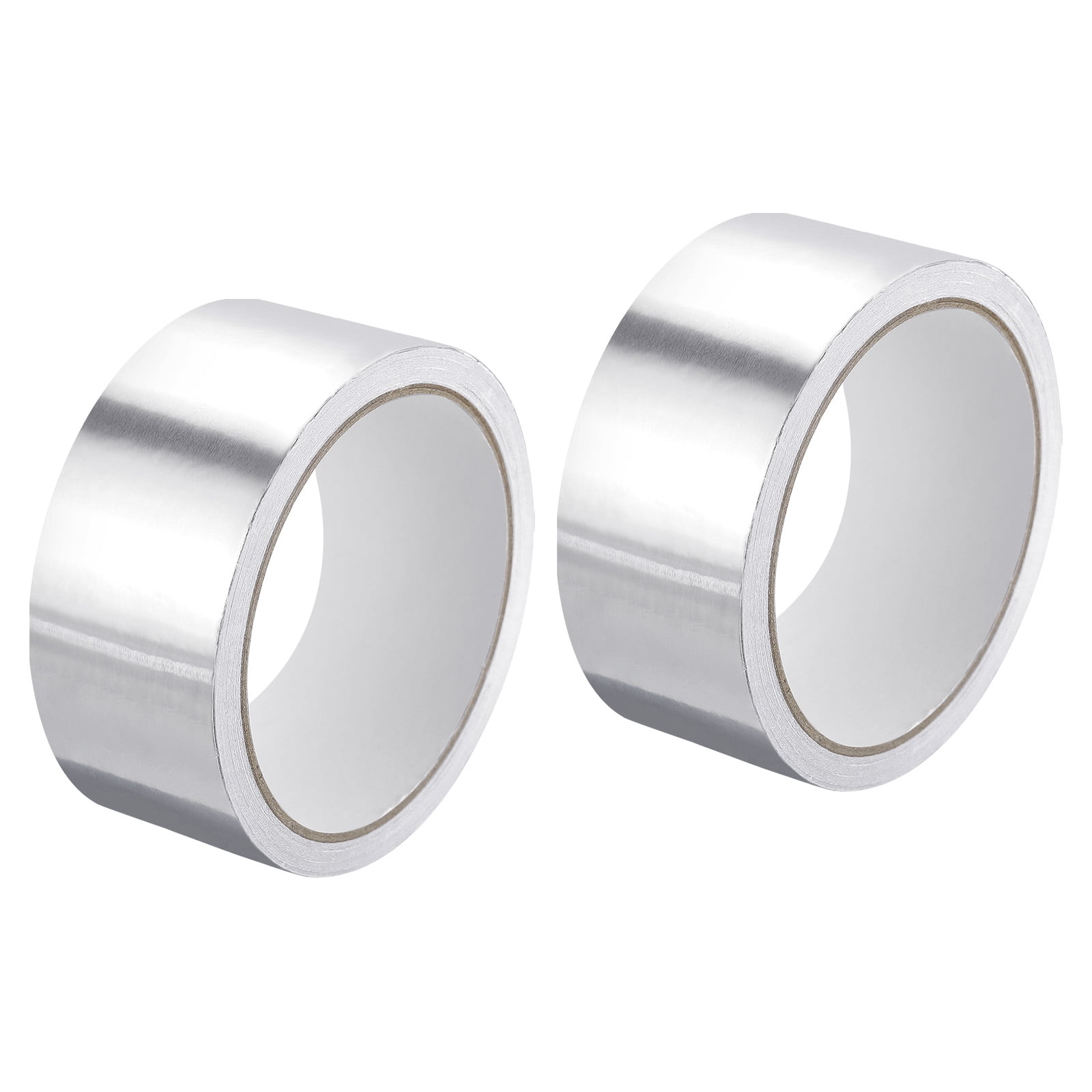 2 Pack Aluminum Tape, 1.57 inch x 32.8ft Foil Tape (3.1 mil) for Ductwork - Walmart.com