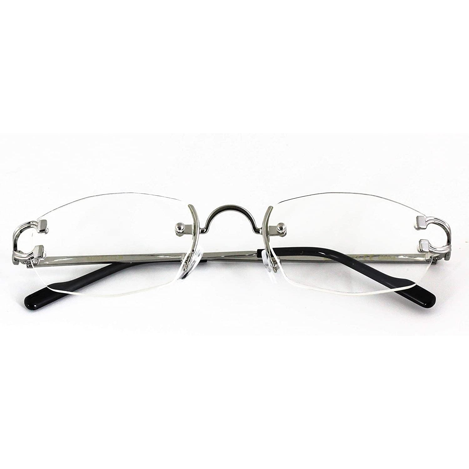Classy Elegant Sophisticated Style Rimless Eyeglasses - Walmart.com