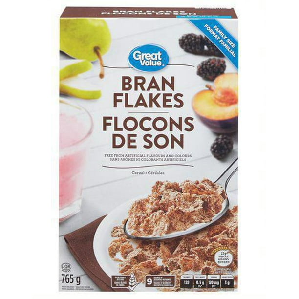 Great Value Bran Flakes Cereals - Walmart.ca