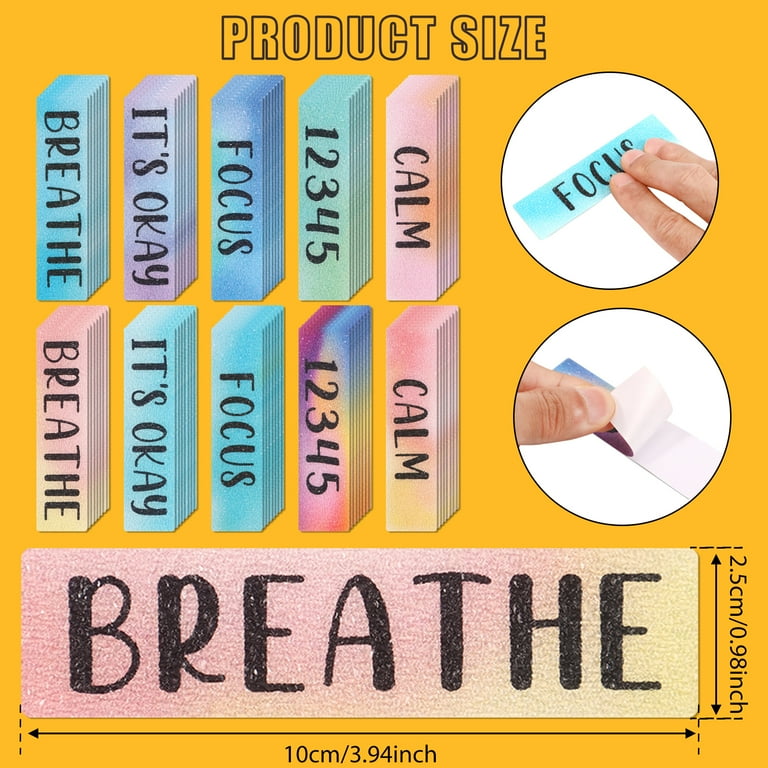Textured Stickers 36 PCS Unique Sensory Stickers For Anxiety Relief ...