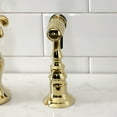 Kingston Brass Ks775.Txbs French Country 1.8 GPM Bridge Kitchen Faucet ...