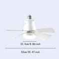Fans That Blow Cold Air Enclosed Profile Modern Ceiling Fan With LED ...