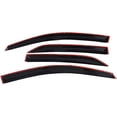 Genrics 4PC Smoke Window Vent Visor Rain Guard Deflector Replacement ...