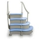 Confer Plastics CCX-AG-B Curve Complete Above Ground Swimming Pool Step ...