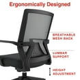 Staples Cartwright Ergonomic Fabric Swivel Task Chair Black (ST62400 ...