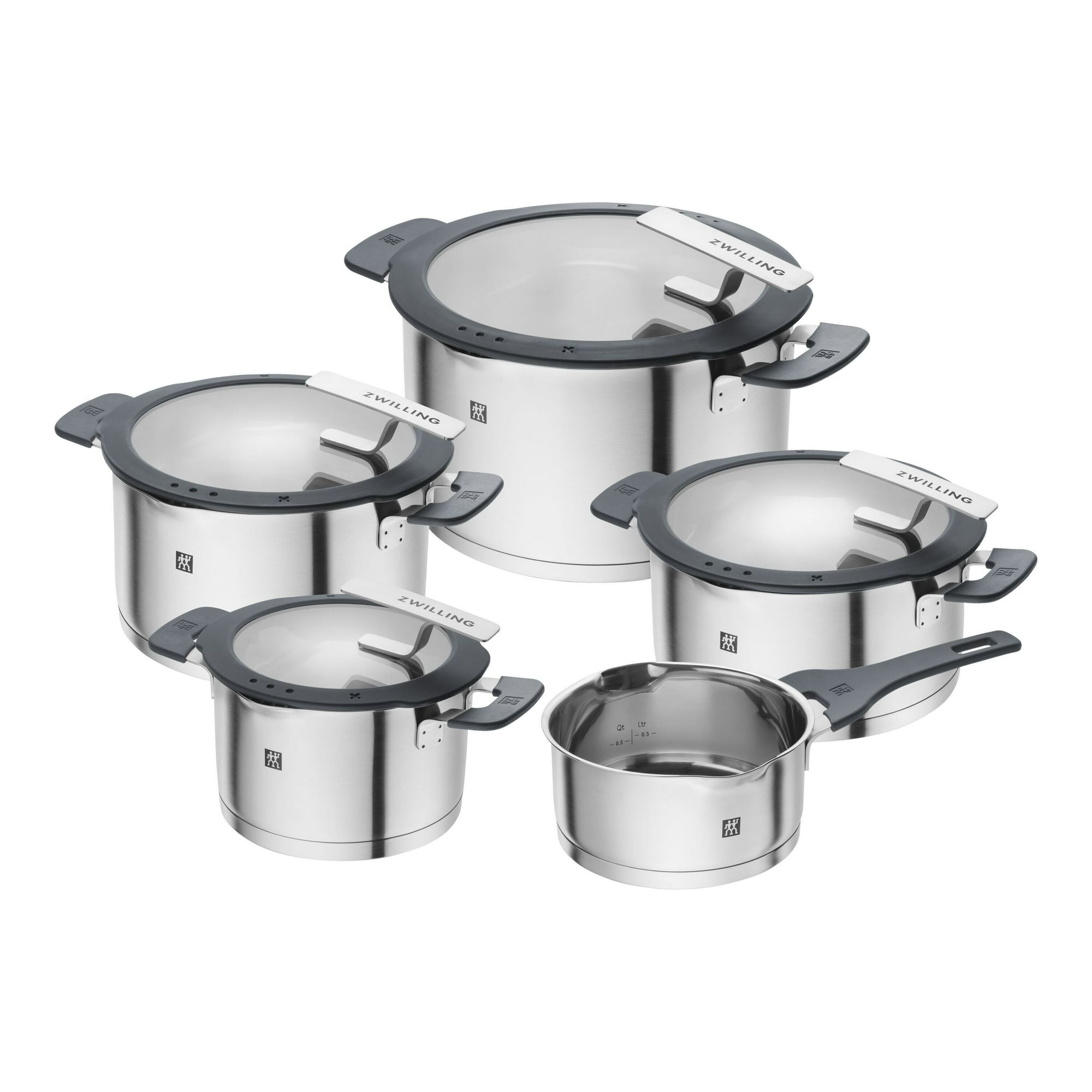 Click here for Zwilling Simplify Pot Set  9 Piece Stainless Steel prices