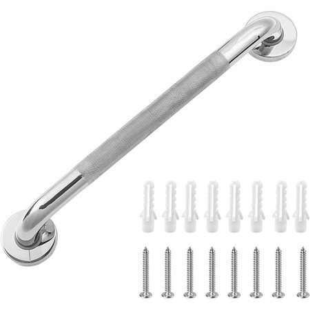 ShenMo 16"/ 400mm Tub Handrail with Non-Slip Grip, Heavy Duty Stainless ...