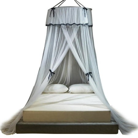 Mosquito Net 360 Degree Surround Net Princess Bowknot Floor Mosquito ...