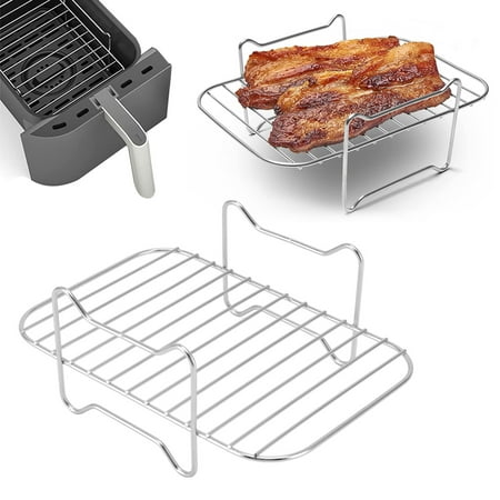 EOTVIA Fryer Rack,Baking Rack,Fryer Stainless Steel Rack Fryer ...