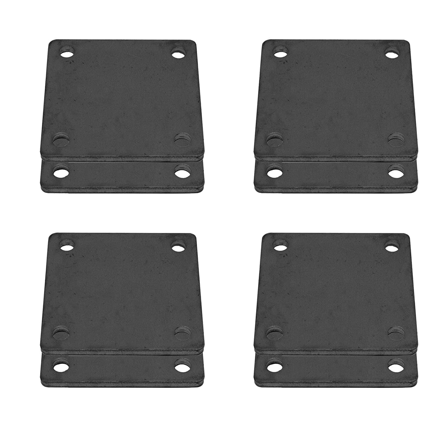 Bobco Metals 6”X 6” A36 Hot Rolled Steel Base Plate, 8 Pieces - Gray ...