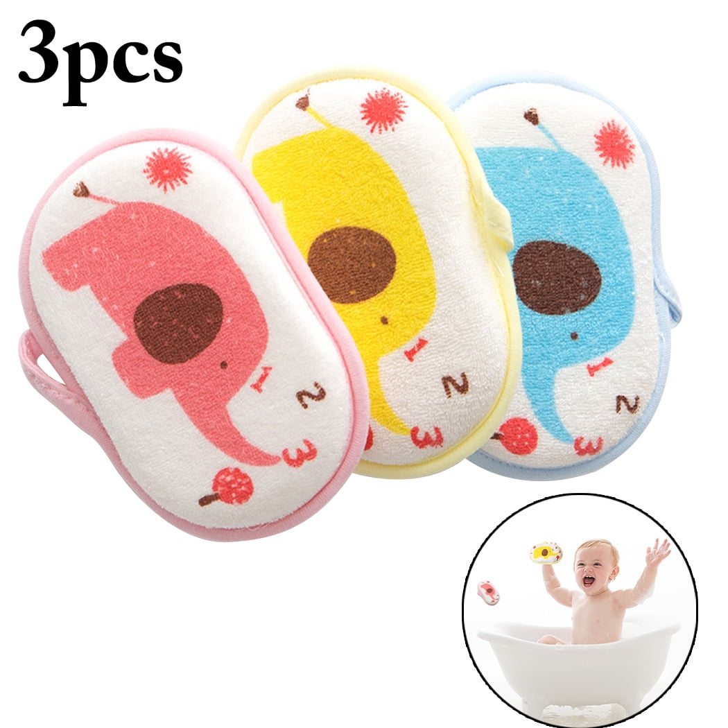 Click here for Nobrand 3pcs Baby Bath Sponge Elephant Shower Spon... prices