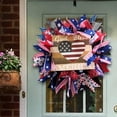 250th Anniversary Patriotic Wreath, 1776-2026 America 250 Years Red ...