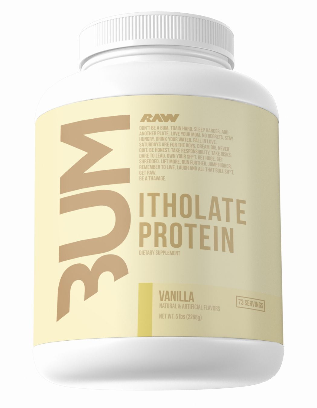 PROTEINA RAW CBUM ITHOLATE VAINILLA 5LBS | Walmart en línea