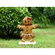 Hi-Line Gift 27" Gingerbread Girl Garden Statue - Walmart.com