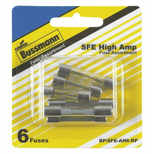 Bussmann Automotive Fuse Kit with 6 Fuses; Fuse Series Included: SFE ...