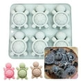 QenASHaing Turtle Ice Cube Mold 2-Pack, Food-Grade Silicone Easy ...