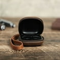 Beats Fit Pro Leather Headphone Bag with Zipper & Wrist Strap ...