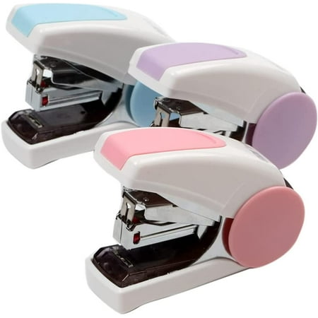 staplers Office 3 Packs Mini Stapler 20 Sheet Capacity, Office Desktop ...