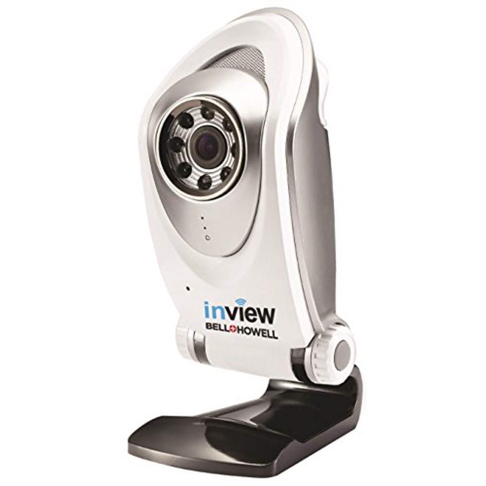 Bell+Howell InView HD Tabletop WiFi IP Camera with Night Vision and ...