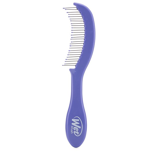 Wet Brush Custom Care Thin Hair Detangling Comb Purple - Walmart.com