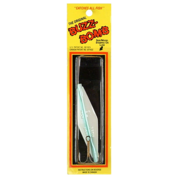 Buzz Bomb Deadly Sonic 3" Lure - Green Pearl - Walmart.com