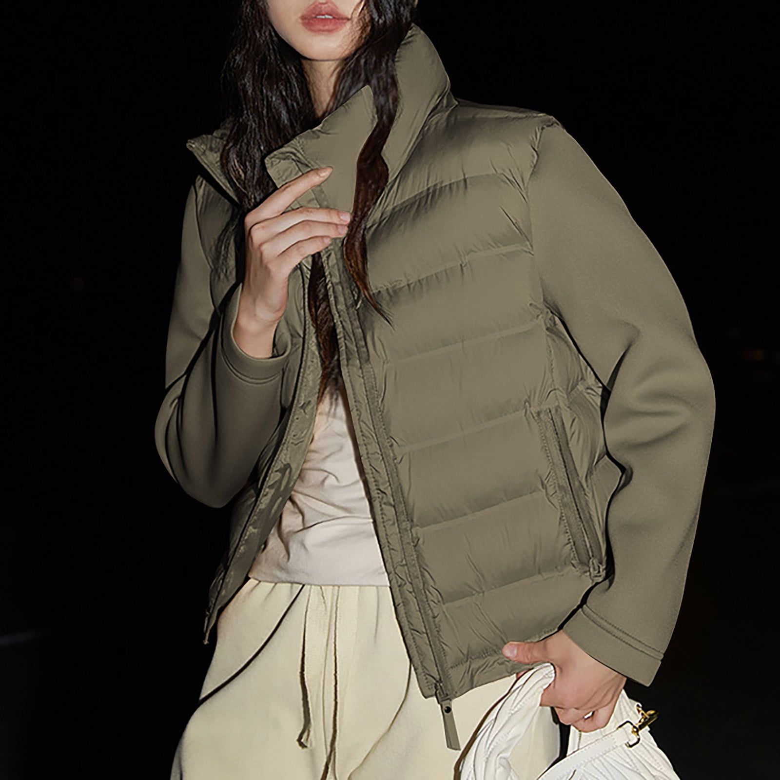 Click here for Jsaierl Womens Lightweight Zip Up Puffer Coats War... prices