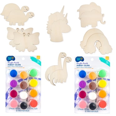 Hello Hobby Wood Craft Sticks, 50-Pack - Walmart.com