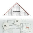 Drawing Triangle Square Ruler, Architectural Scale Ruler 12 Inch ...