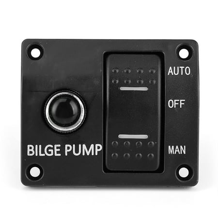 Bilge Pump 3 Way Panel, Bilge Pump Switch Panel Automatic Float Switch ...