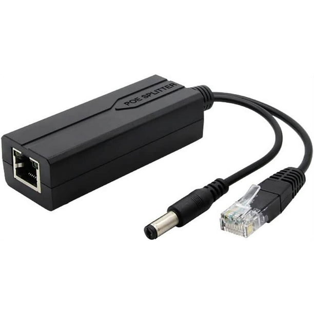 POE Splitter 12V, B Active PoE Power Over ethernet Splitter Adapter 48V ...