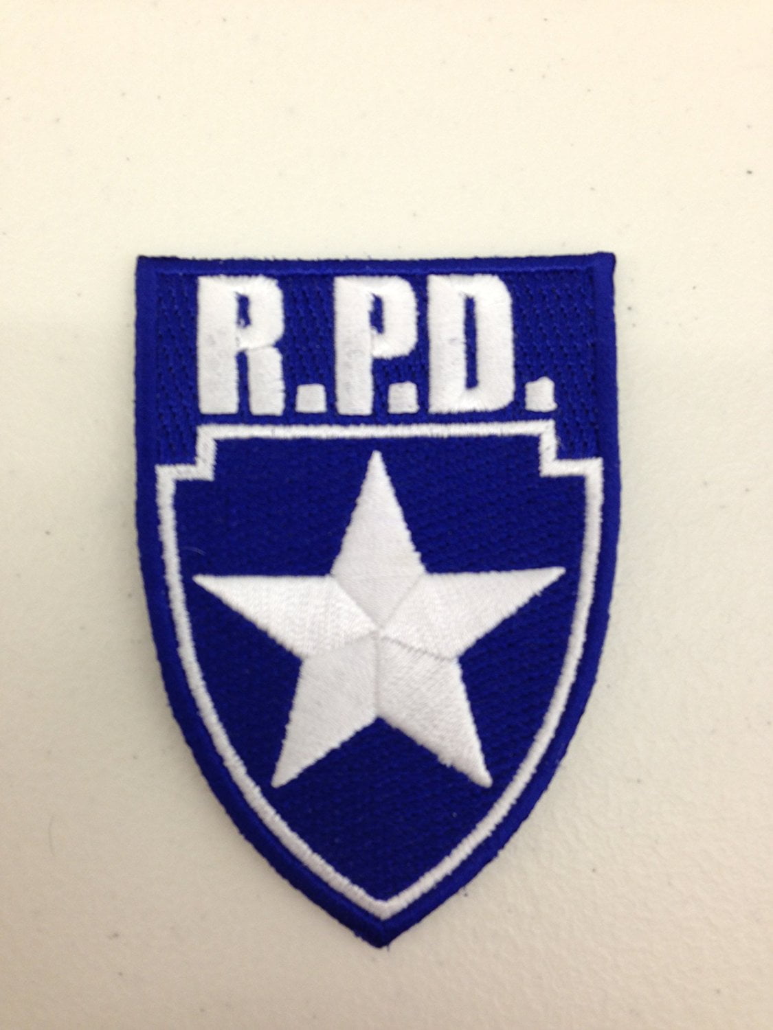 RESIDENT EVIL R.P.D. Silver Star Blue Logo Shield PATCH - Walmart.com