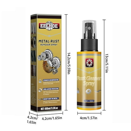 LSLJS Automobile Iron Powder Derusting Spray Rust Derusting Agent ...
