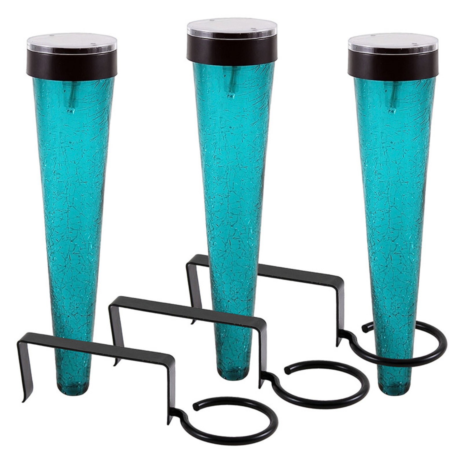 ACHLA Designs Solar Sparkle Lighting Cones - Set of 3 - Walmart.com