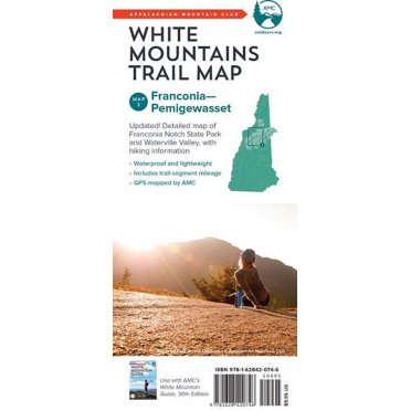 AMC White Mountains Trail Map 5–6: Carter Range–Evans Notch and North ...