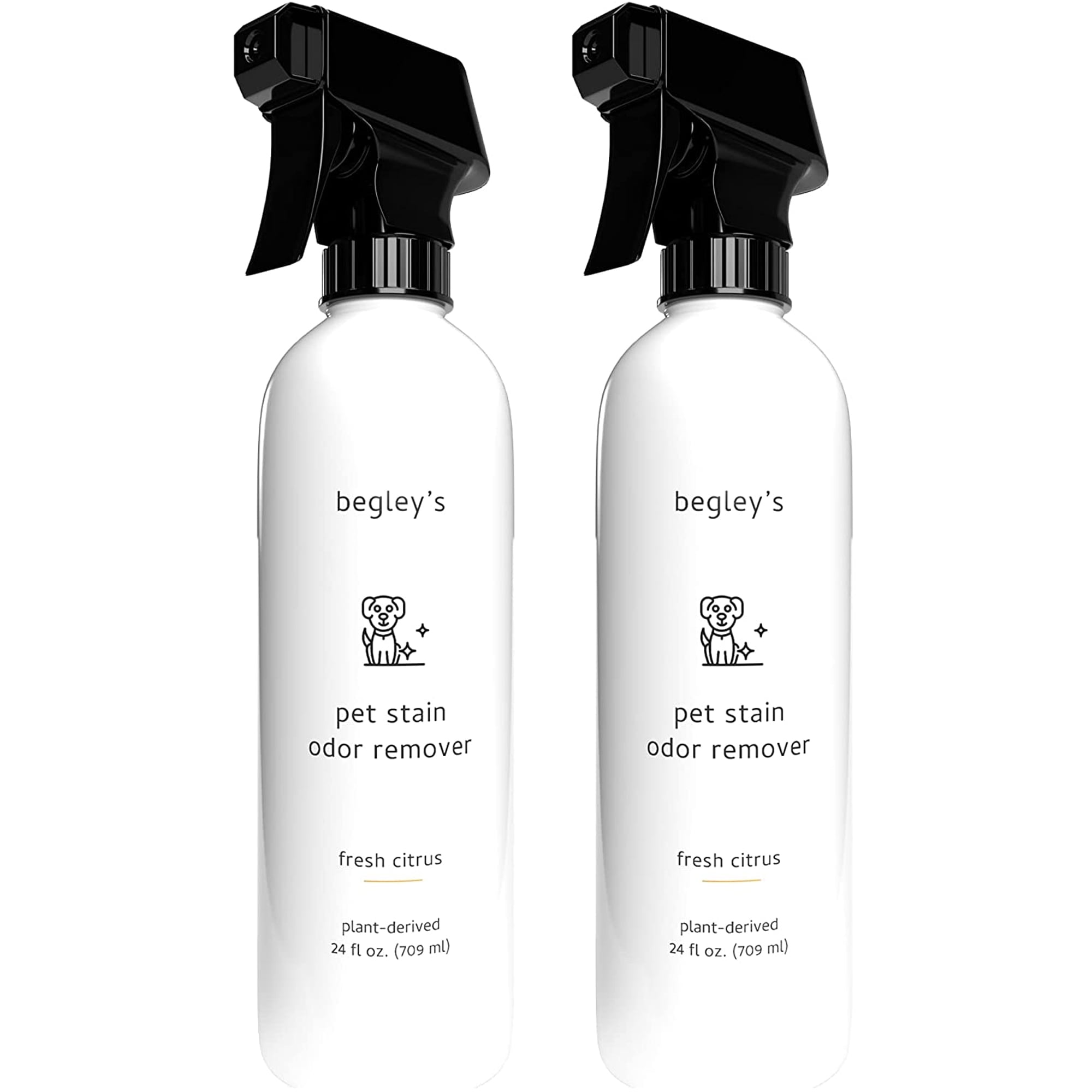 Begley’s Plant-Based Pet Stain and Odor Remover Enzyme Cleaner Spray ...