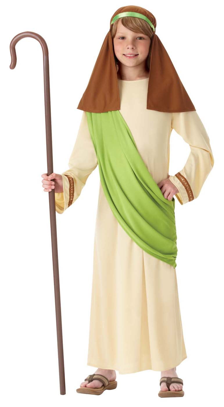 Amscan Shepherd Religious Scene Boy's Fancy-Dress Costume for Child, L - Walmart.com