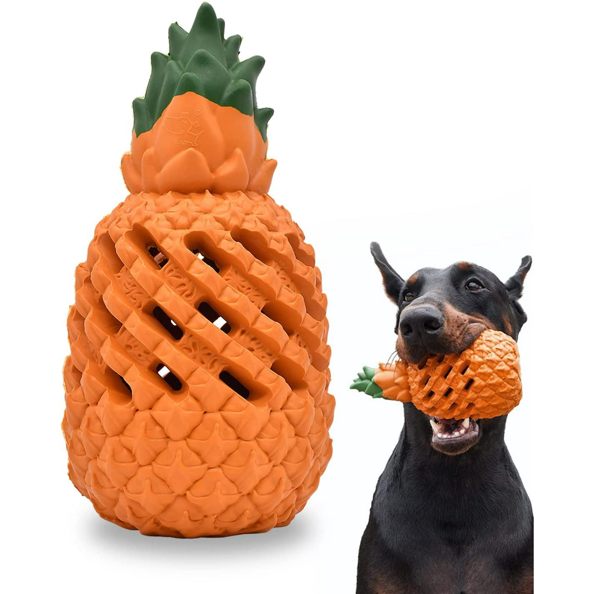 Click here for Oruyrop Dog Toys For Aggressive Chewers pineapple... prices