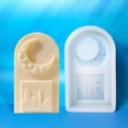Castles Epoxy Resin Mold Nonstick Scented Silicone Mold Plasters Table ...