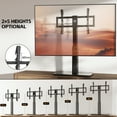 FITUEYES Swivel Universal Tall Table Top TV Stand for 43-80 inch TVs up ...