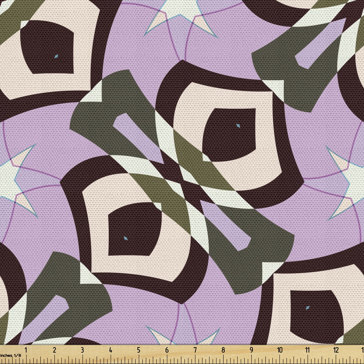 Abstract Upholstery Fabric by the Yard, Contemporary Demonstration of ...