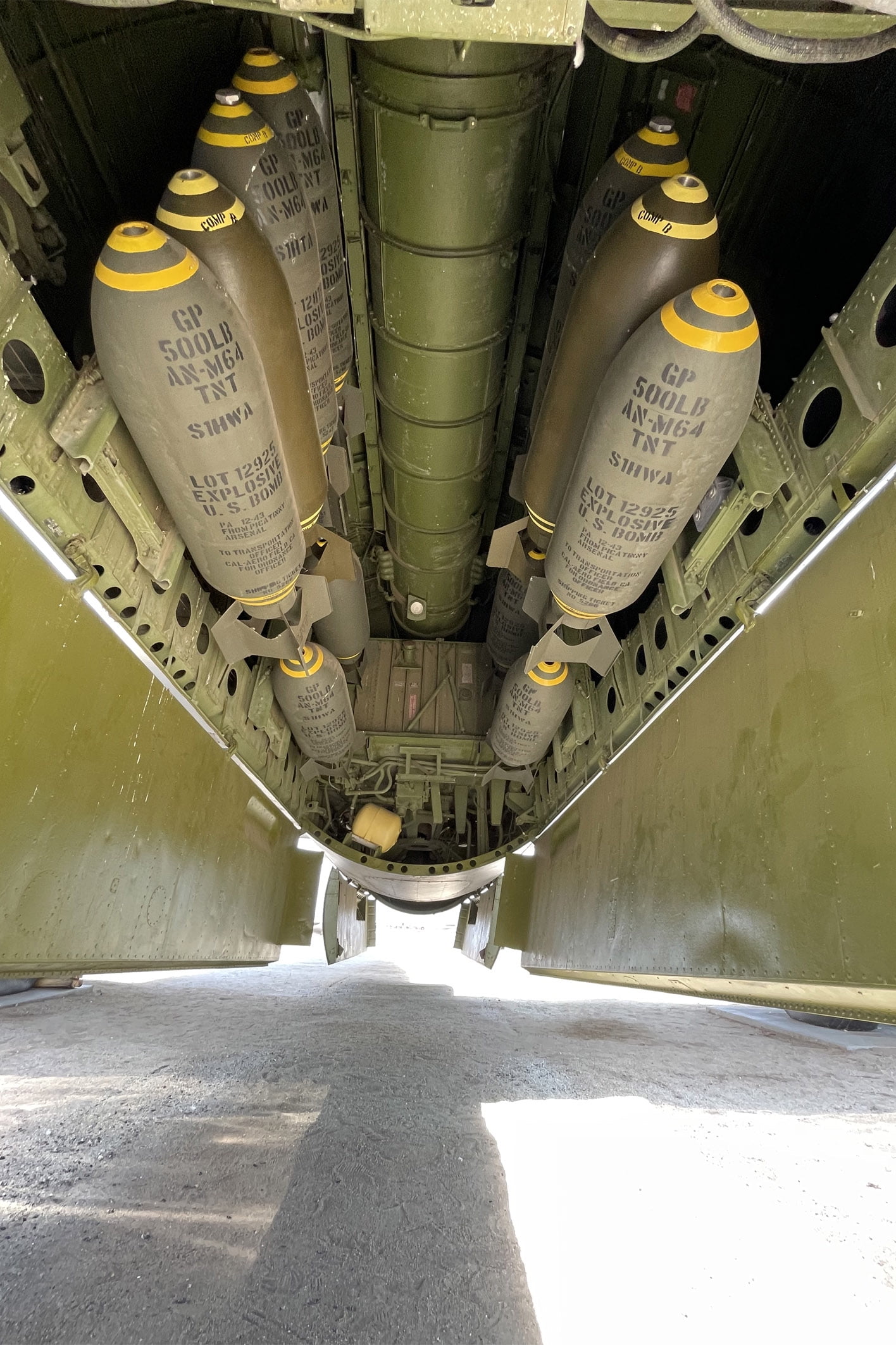 24x36 gallery poster, B-29 Superfortress Bomber Weapons Bay with ...