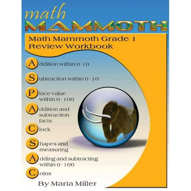 Math Mammoth Grade 1 Review Workbook (Paperback) - Walmart.com
