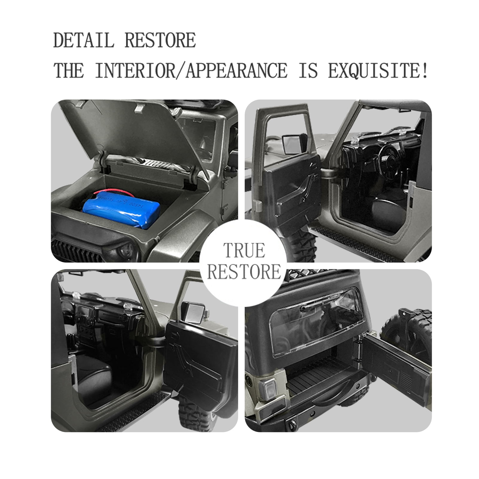 Buy GoolRC RC Car 2.4GHz Off-Road Car 1/14 Racing Car Remote Control ...