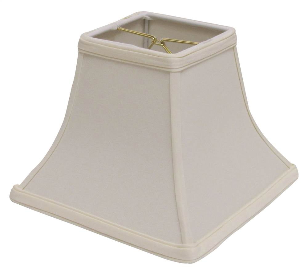Slant Square Bell Hardback Lampshade with Washer Fitter, Egg - Walmart.com